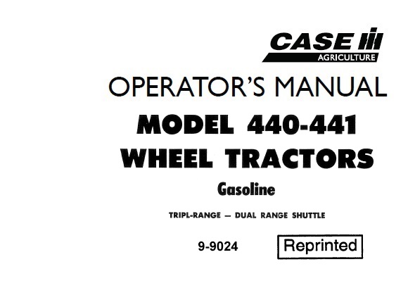 Case 440 Ct Operator Manual - bestafiles