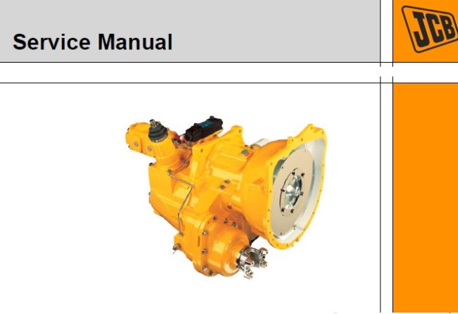 JCB Transmissions Service Repair Manual