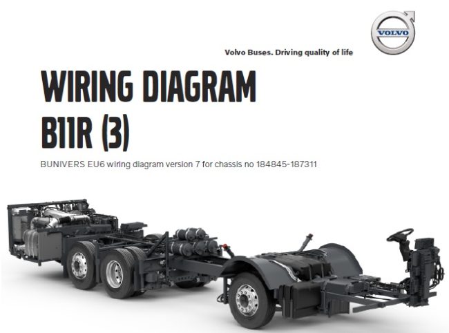 Volvo B11r Wiring Diagram