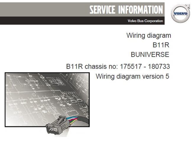 Volvo B11r Wiring Diagram