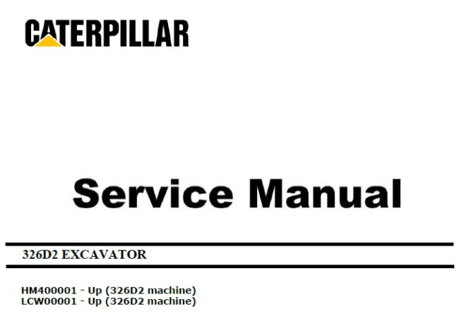 Caterpillar Cat 326D2 (HM4, LCW, C7.1 Engine) Hydraulic Excavator ...