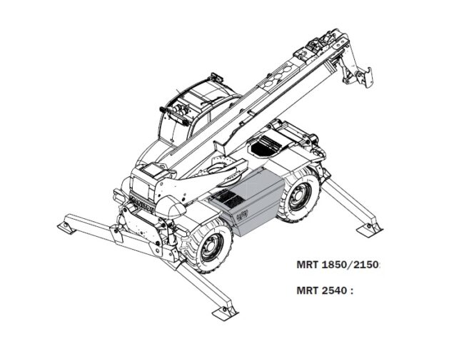 Manitou MRT1850, MRT2150, MRT2540 Telescopic Repair Manual